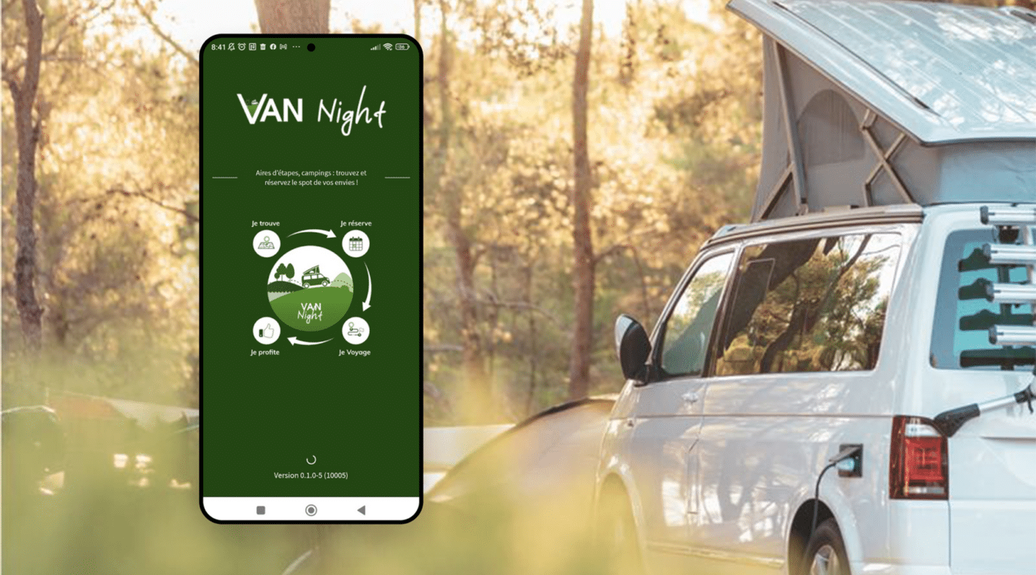 VAN Night, l'application qui facilite vos road-trips