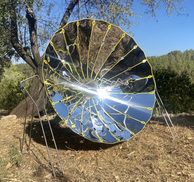 Un four solaire, portable et made in France ! - Planet Van Magazine